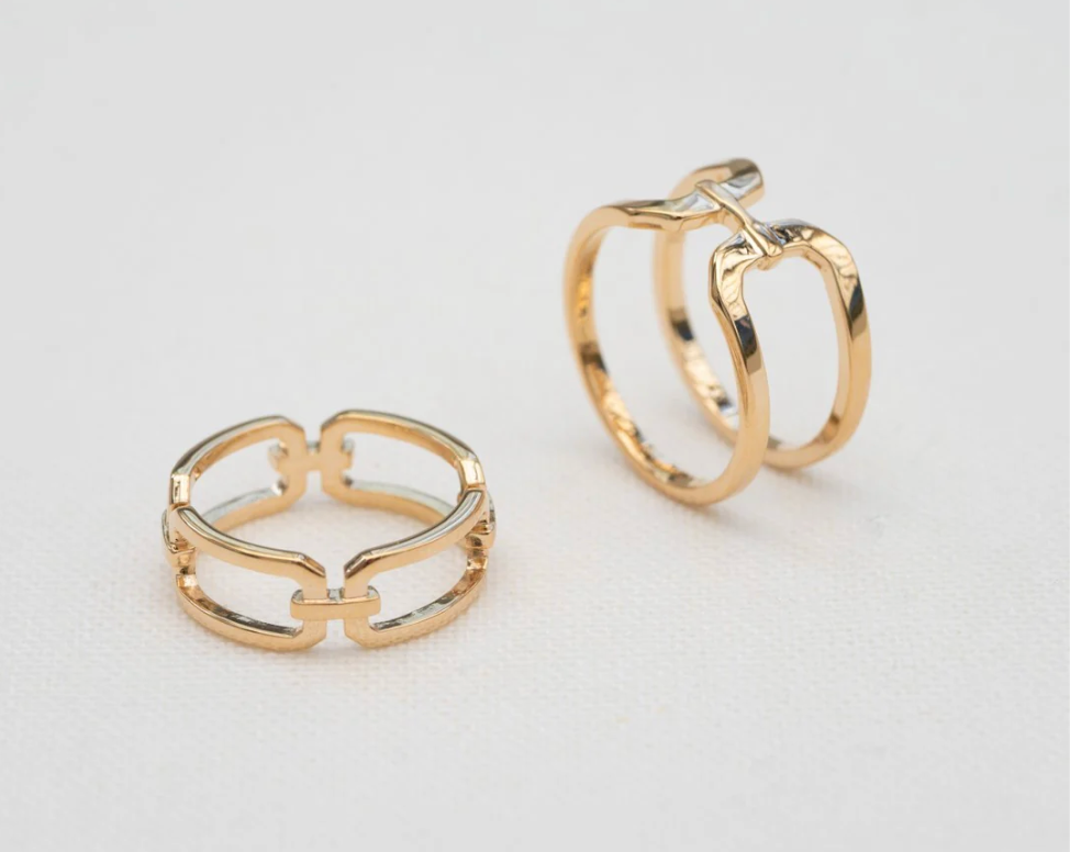 Bague Sur 2 Doigts